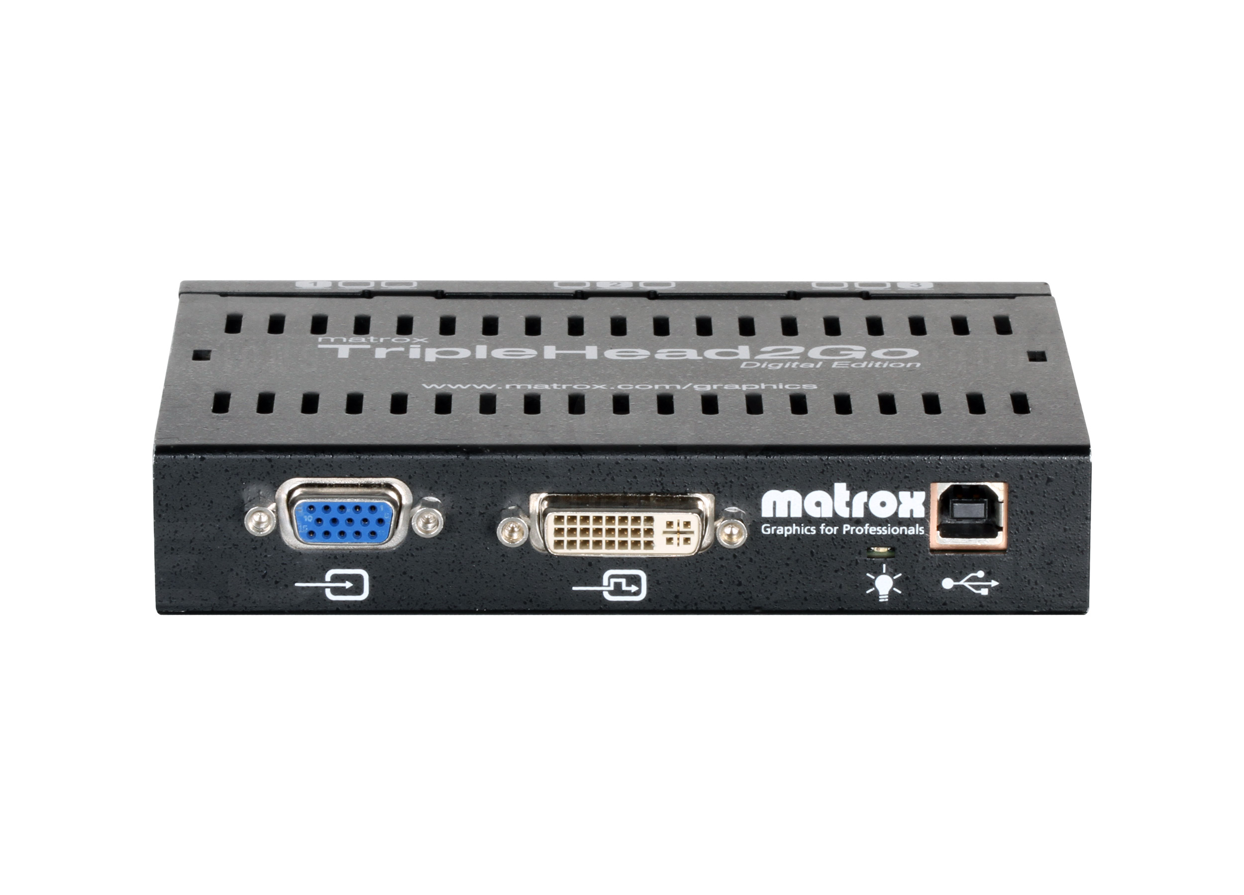 QED Productions | Equipment | Matrox TripleHead2Go