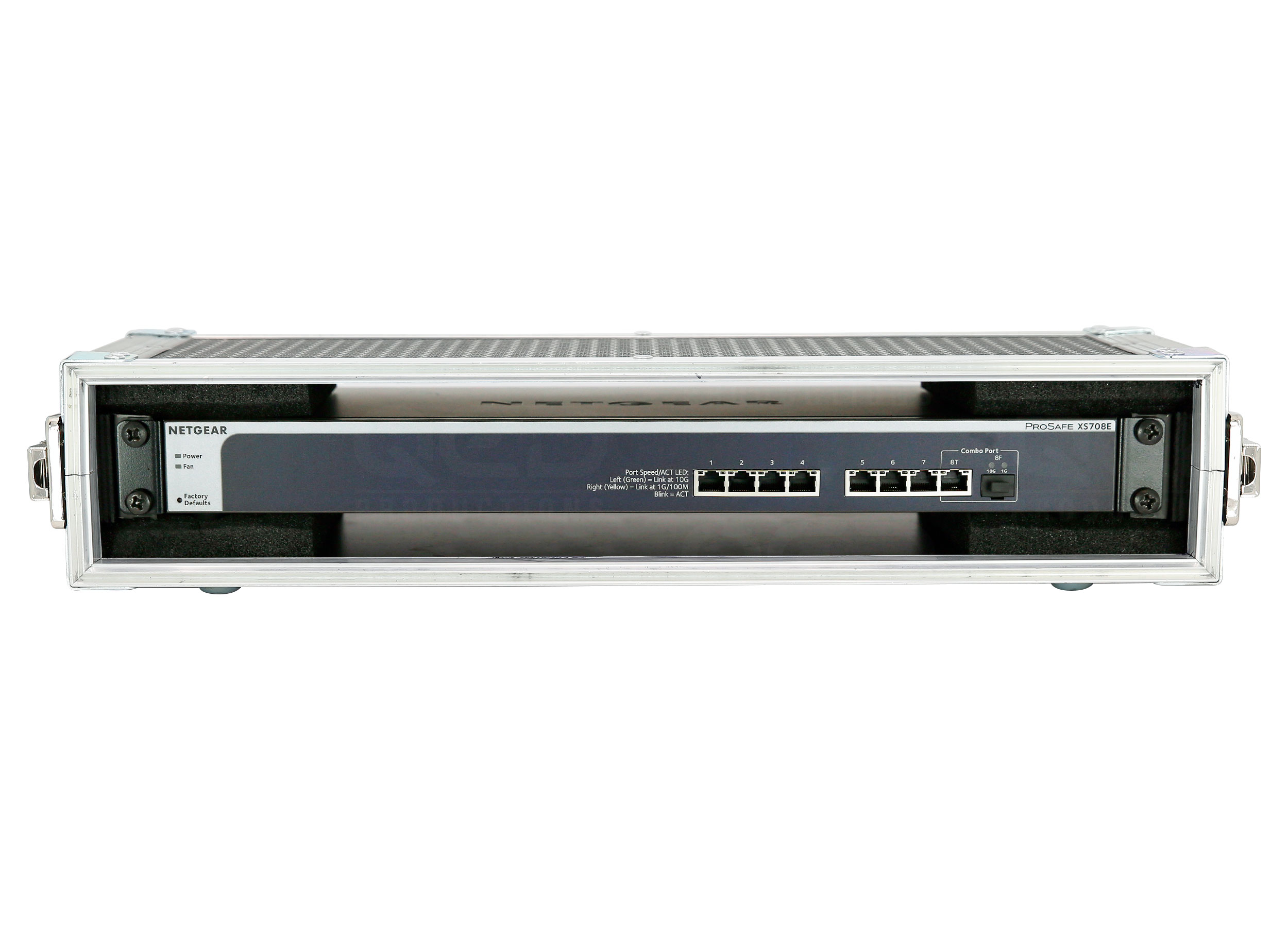 QED Productions | Equipment | NETGEAR ProSAFE® XS708E