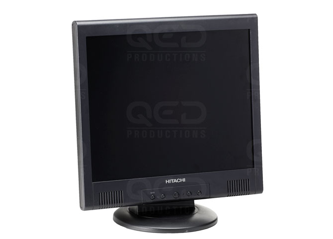 QED Productions | Equipment | Hitachi CMLSXWB 17" LCD monitor
