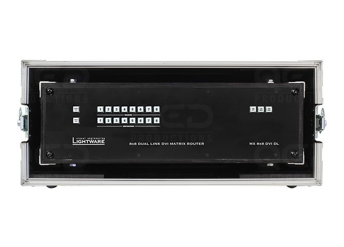 QED Productions | Equipment | Lightware MX8x8DVI-DL
